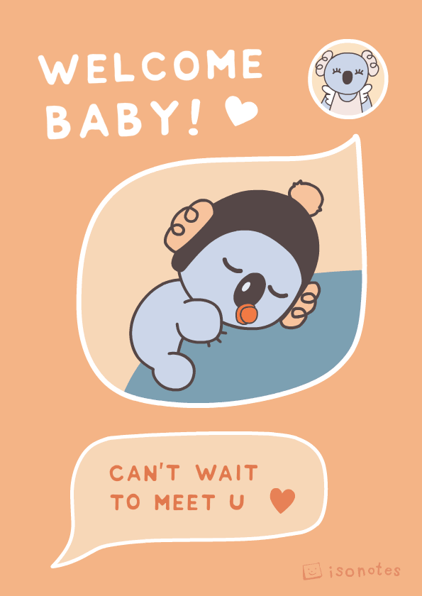 Isonotes Welcome Baby Isonotes Isonotes Welcome Baby Isonotes